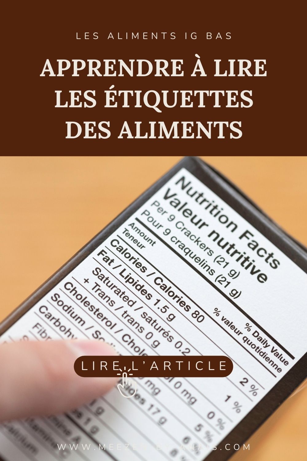 Comment savoir si un aliment est à indice glycémique bas